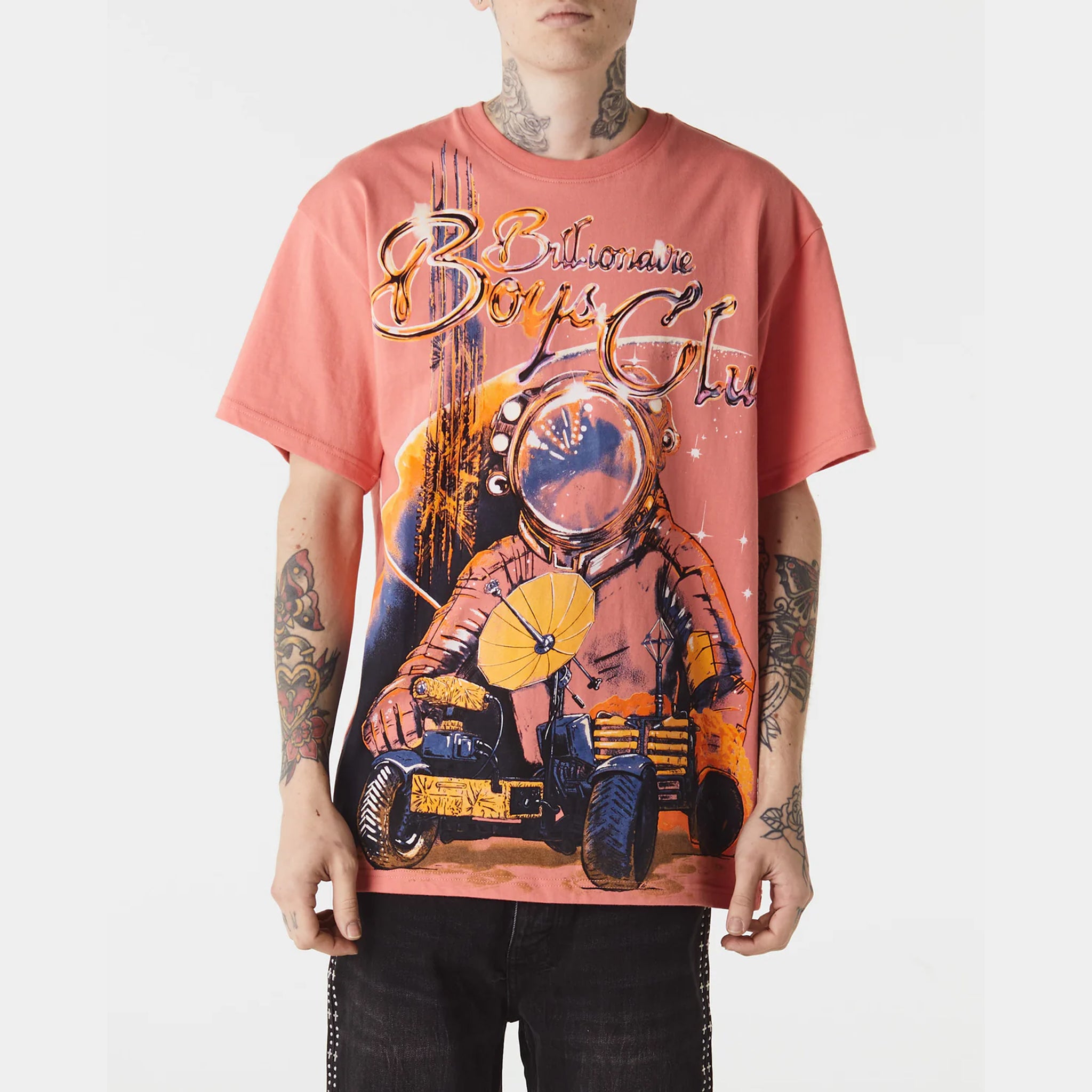 BB Astro Rover SS Knit Tee (PORCELAIN ROSE) – Capsul