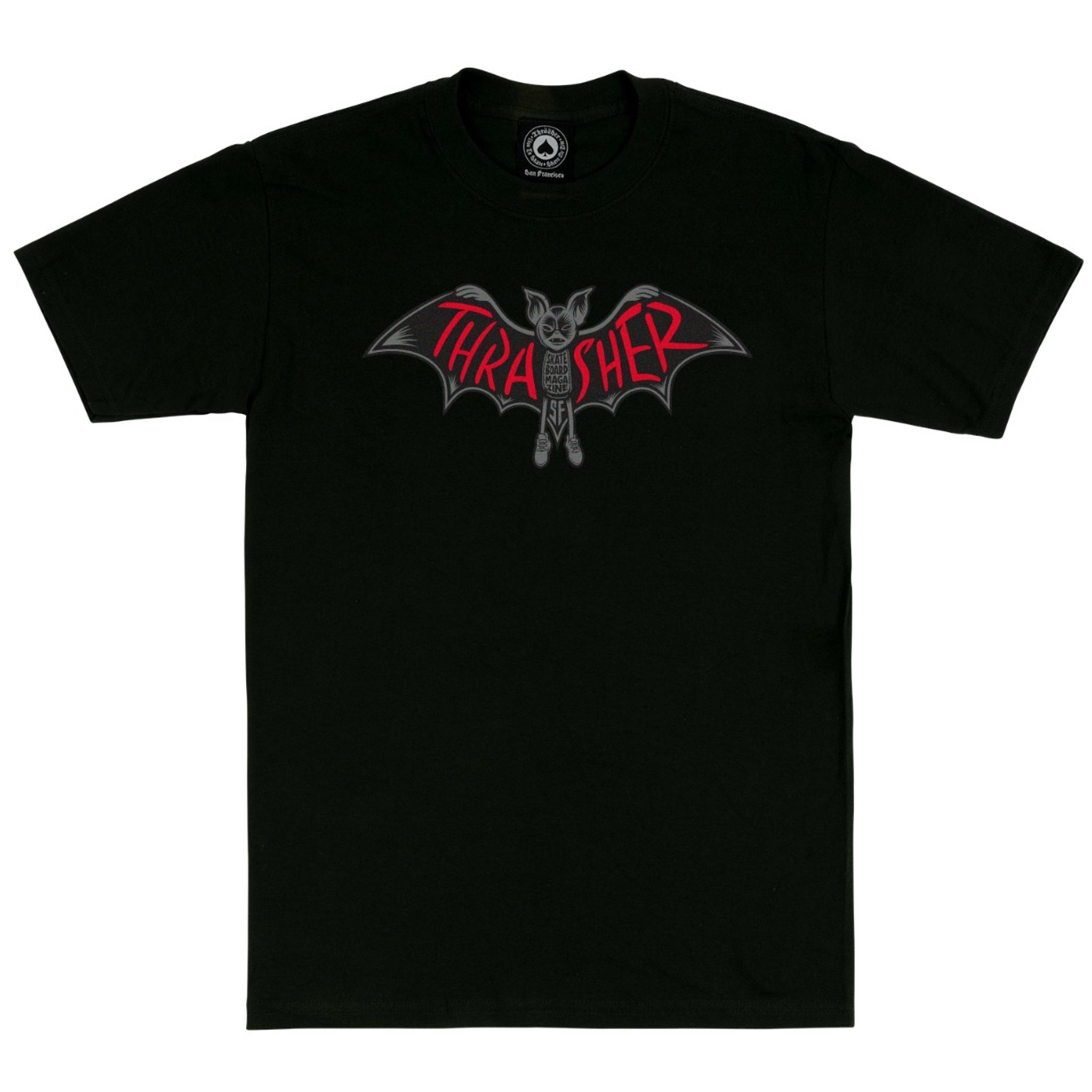 Bat S/S tee (Black) – Capsul