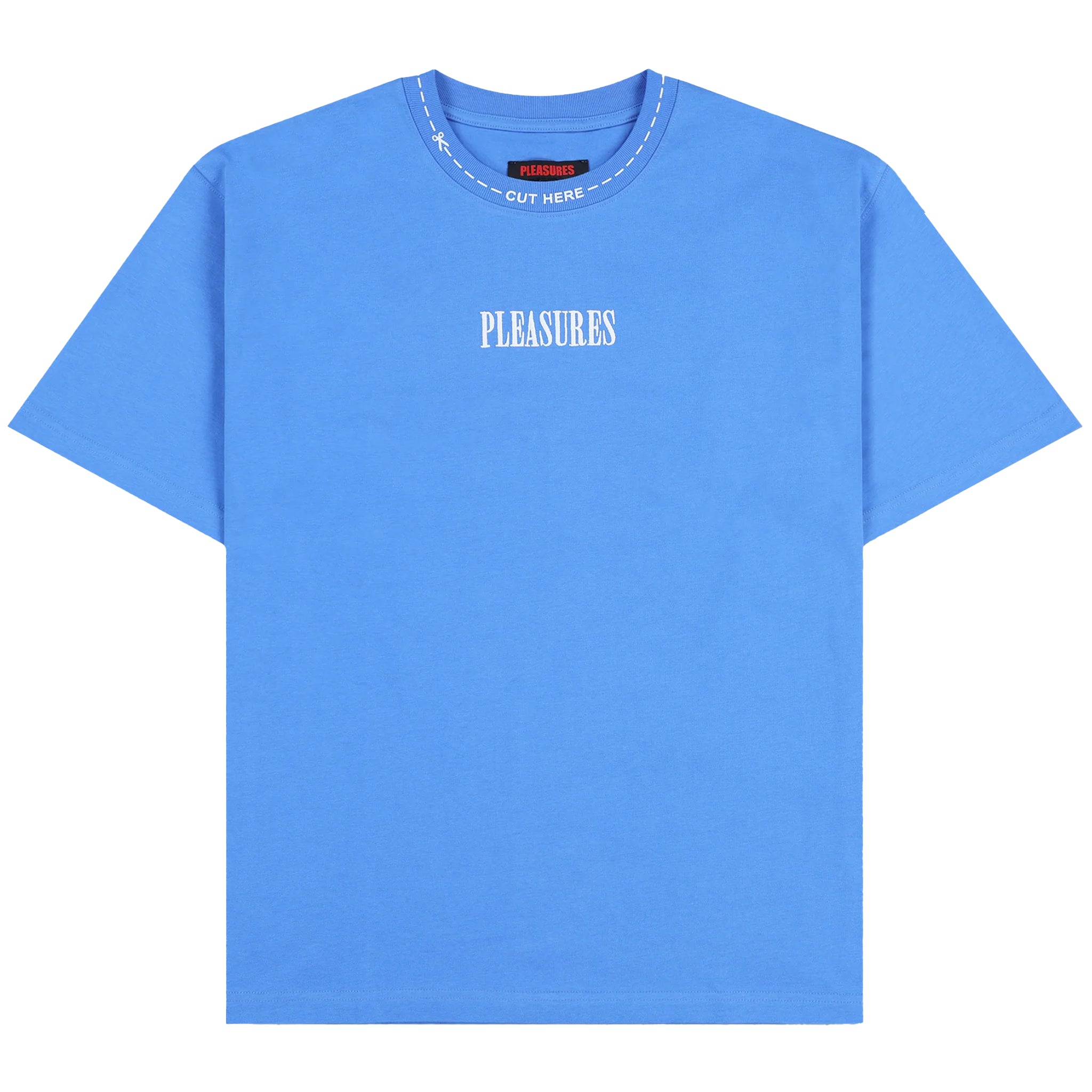CUT HERE HEAVYWEIGHT TEE (BLUE) – Capsul