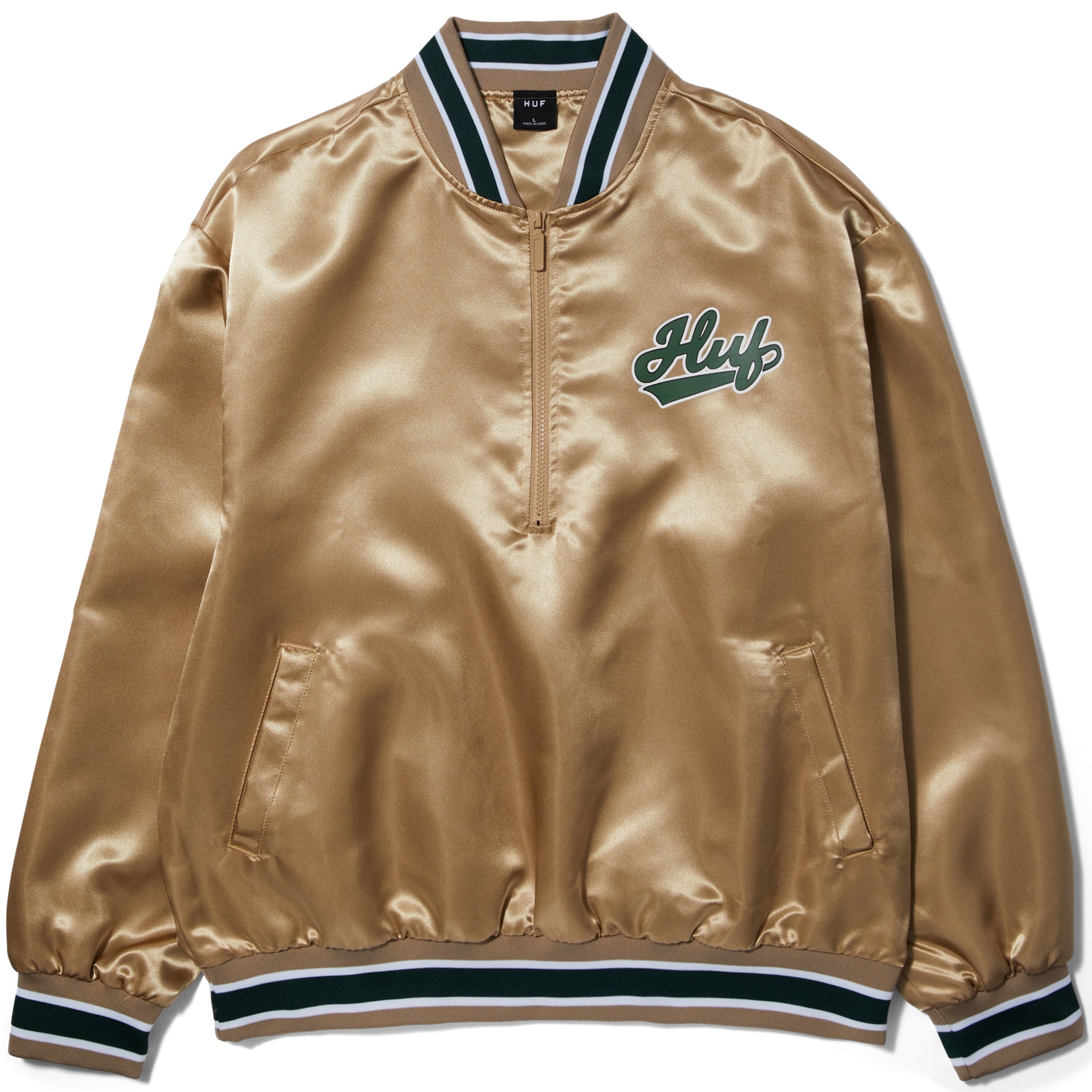 Pop Fly Satin Baseball Jacket – Capsul