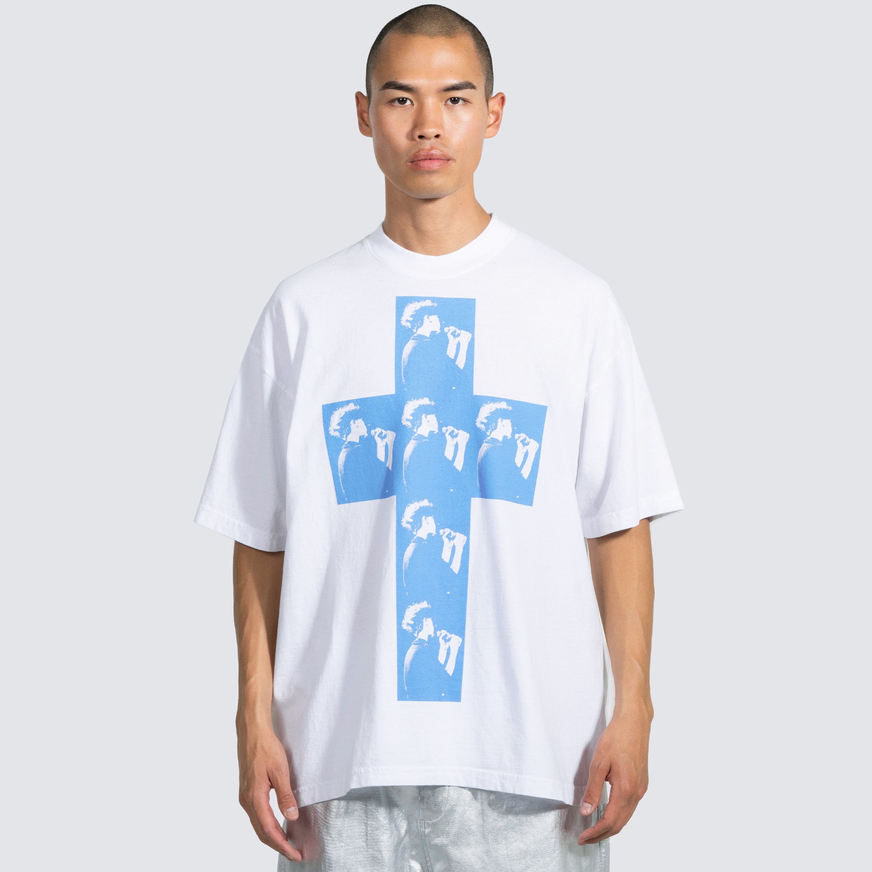 CROSS TEE (White) – Capsul