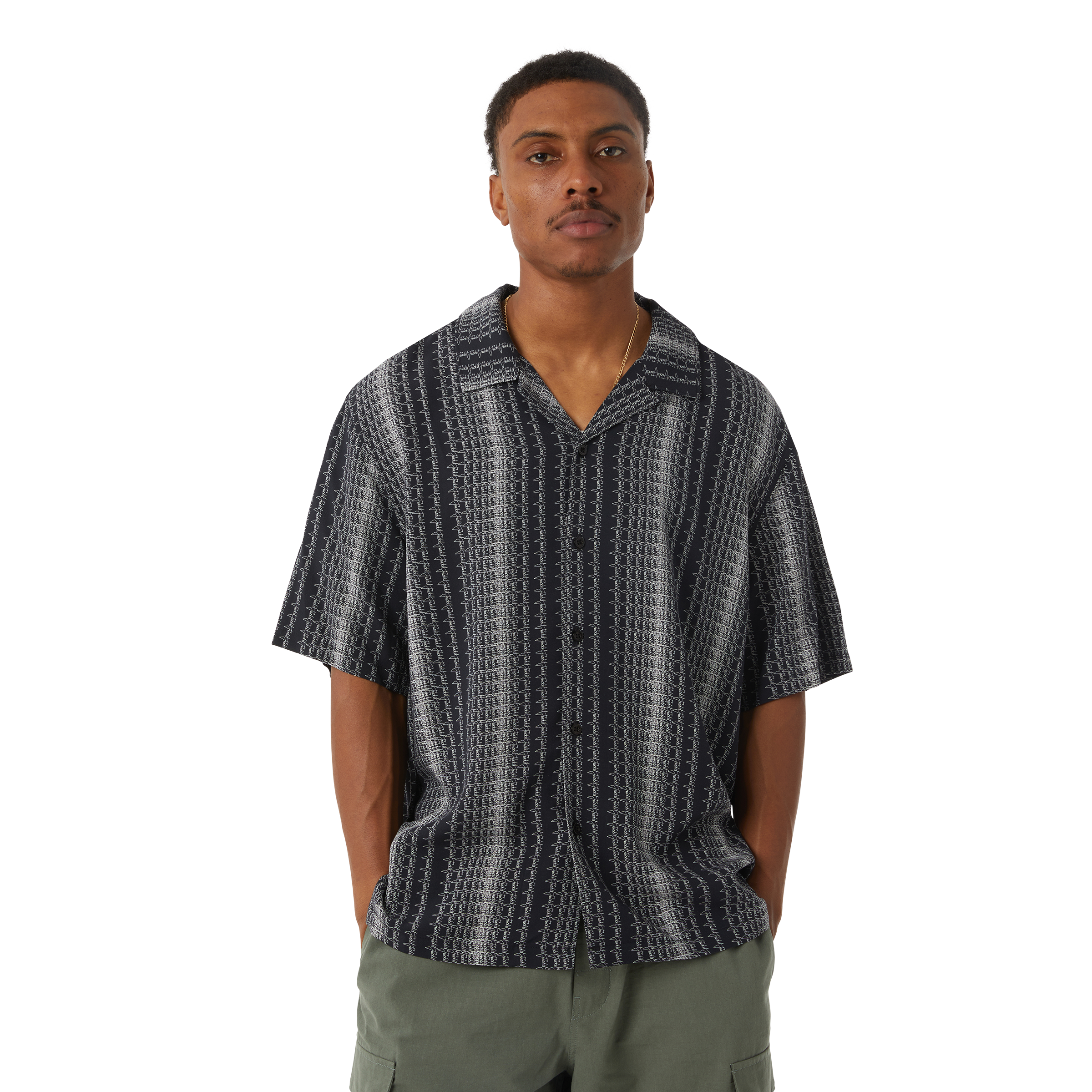 Script Stripe Resort Shirt – Capsul