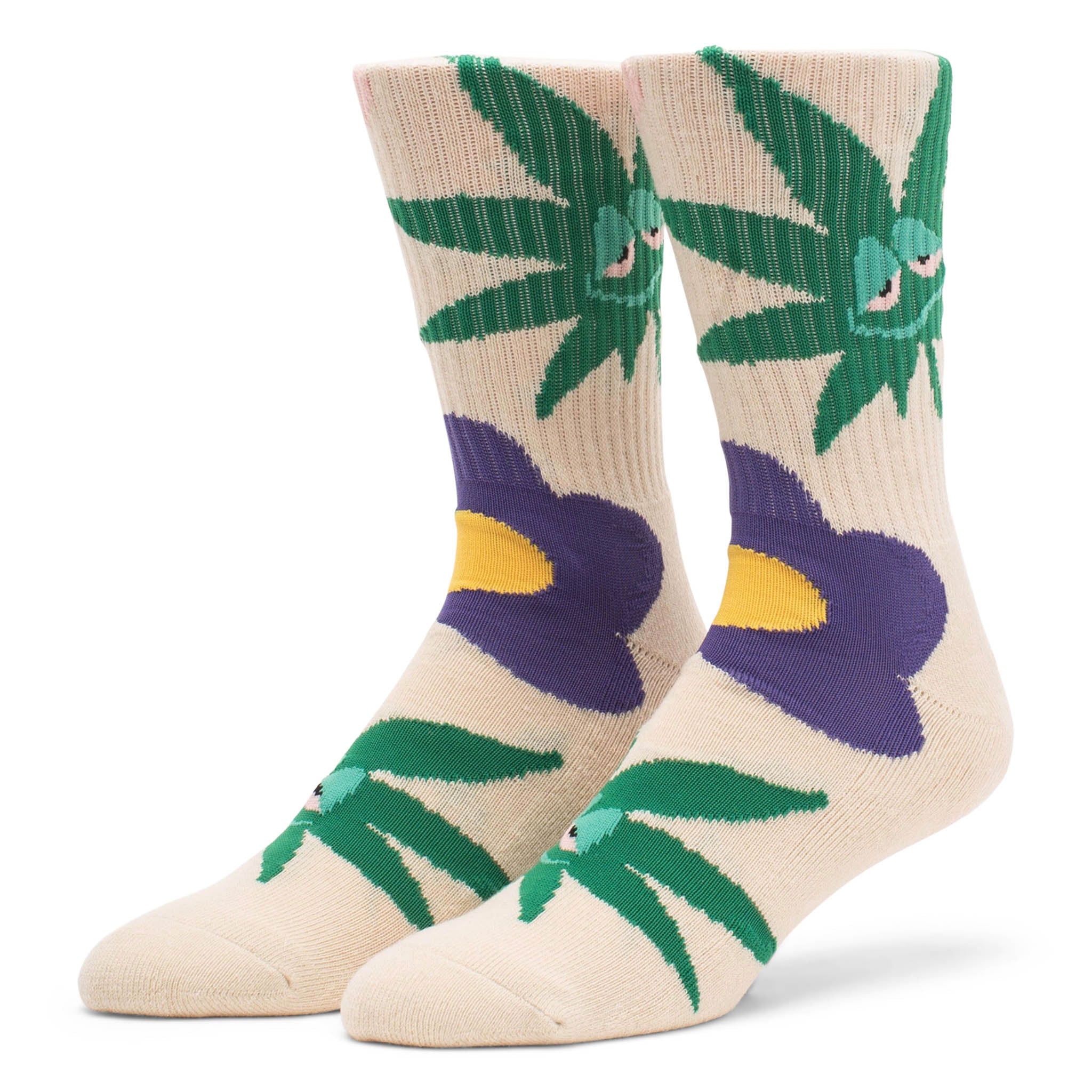 ALLERGIES CREW SOCK (Cream) – Capsul
