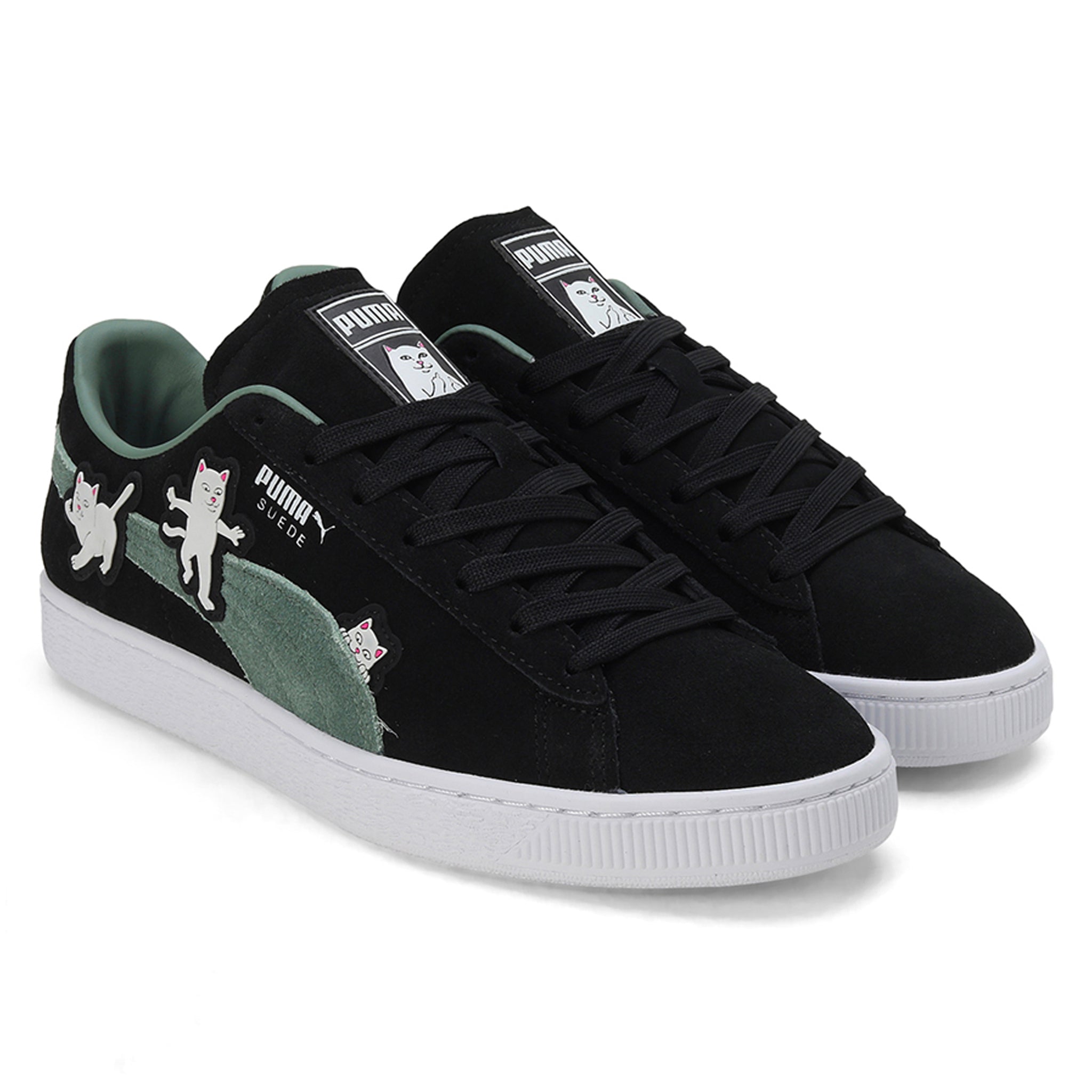 PUMA x RIPNDIP Suede Sneakers (Black) – Capsul