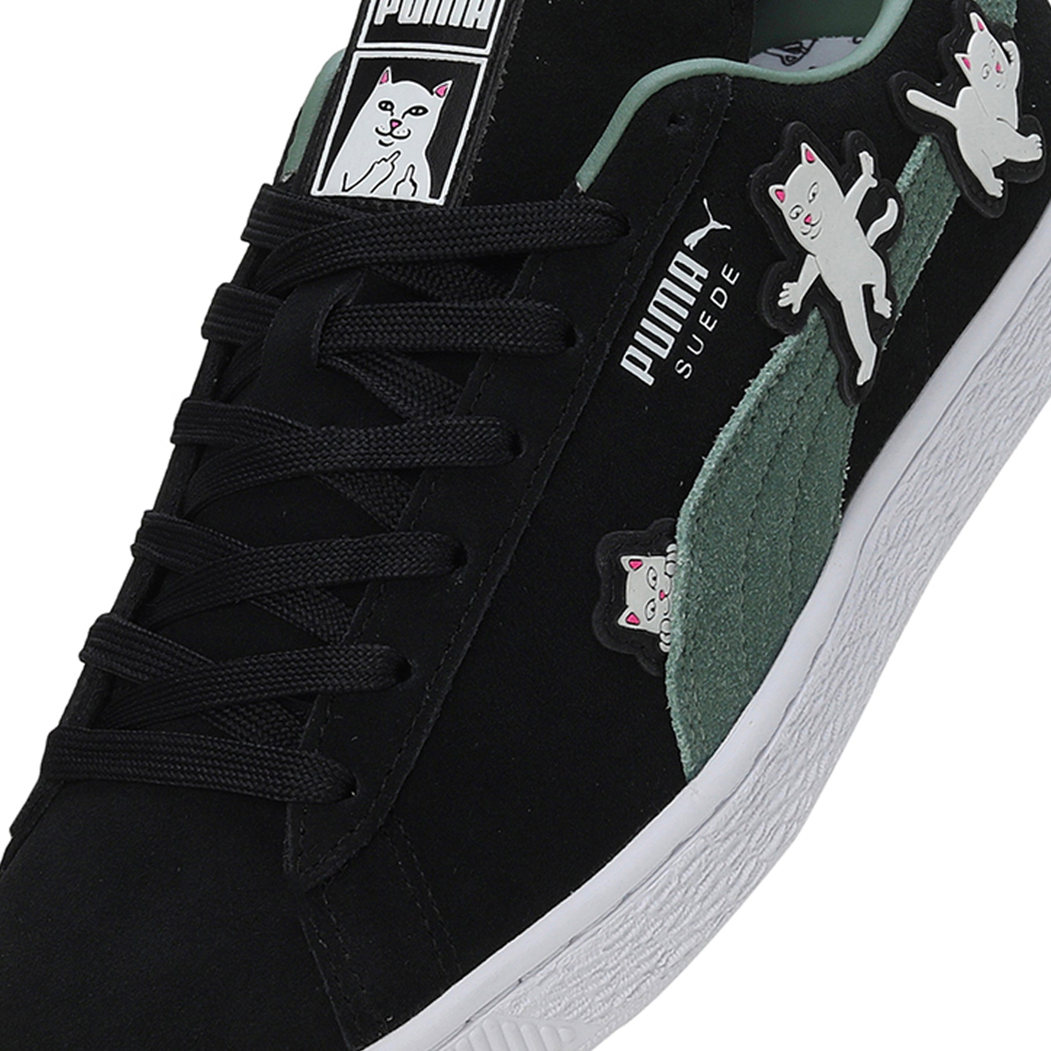 PUMA x RIPNDIP Suede Sneakers (Black) – Capsul