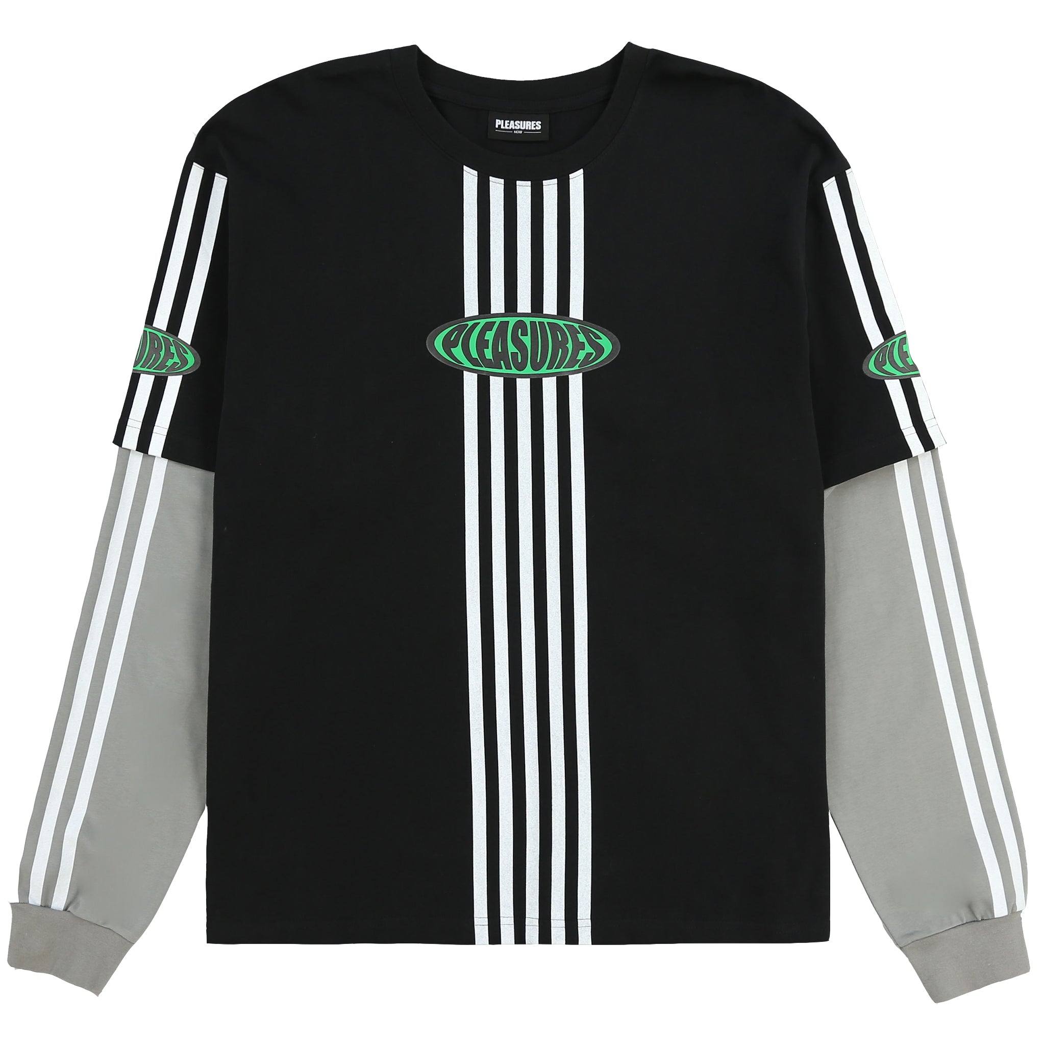 FAUX LAYERED Heavyweight LS Tee (Black) – Capsul