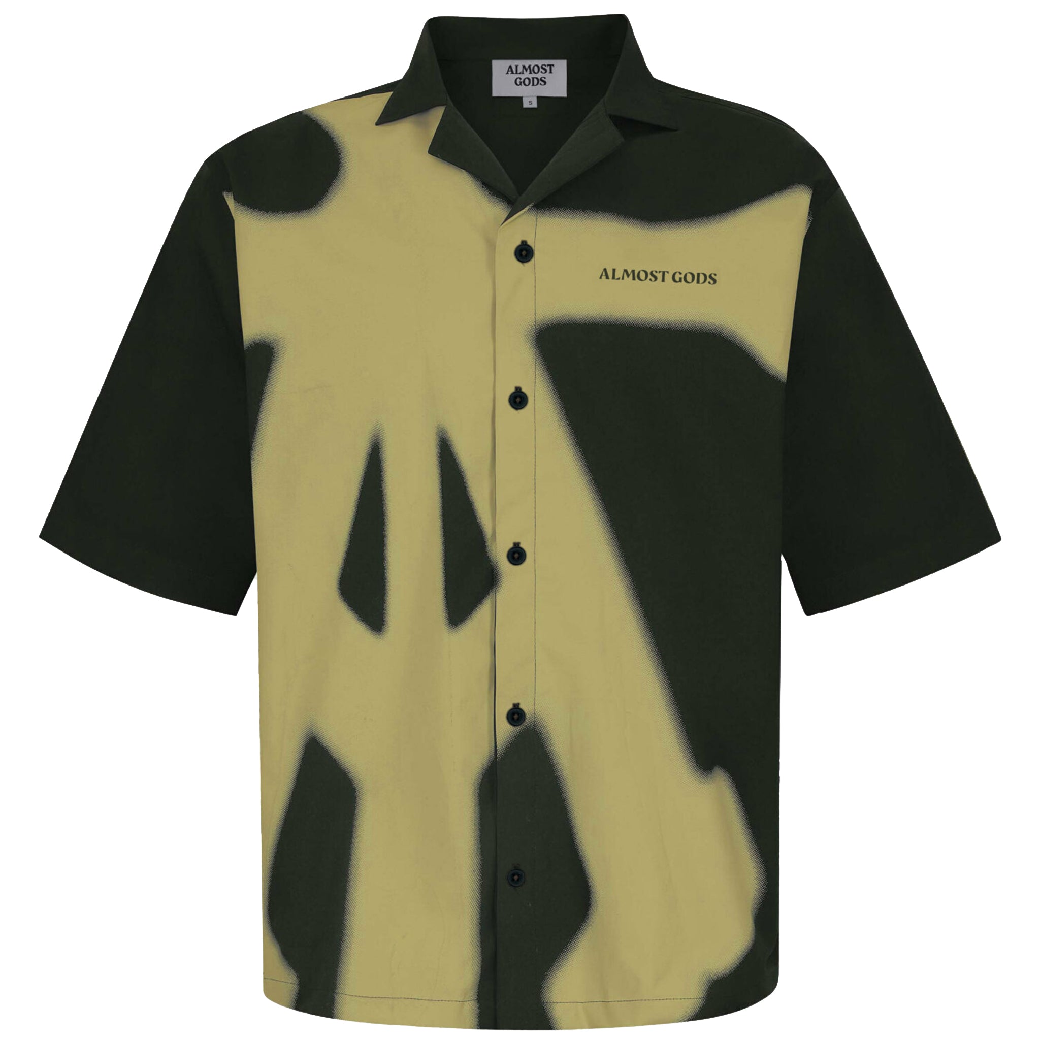 ALPHA CROSS SPRAY PAINT SHIRT (GREEN) – Capsul