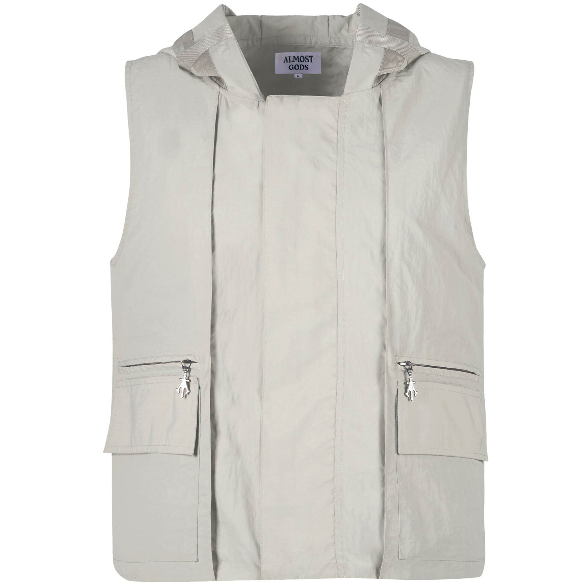 UTILITY VEST WITH HOOD (SAGE) – Capsul