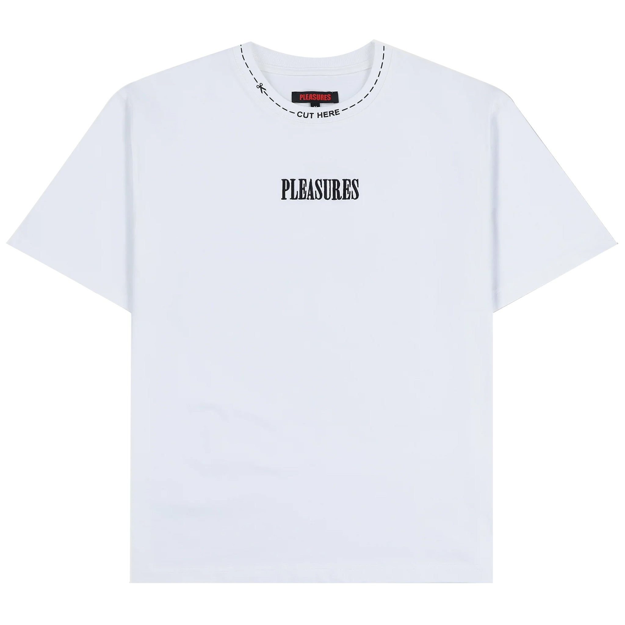 CUT HERE HEAVYWEIGHT TEE (WHITE) – Capsul