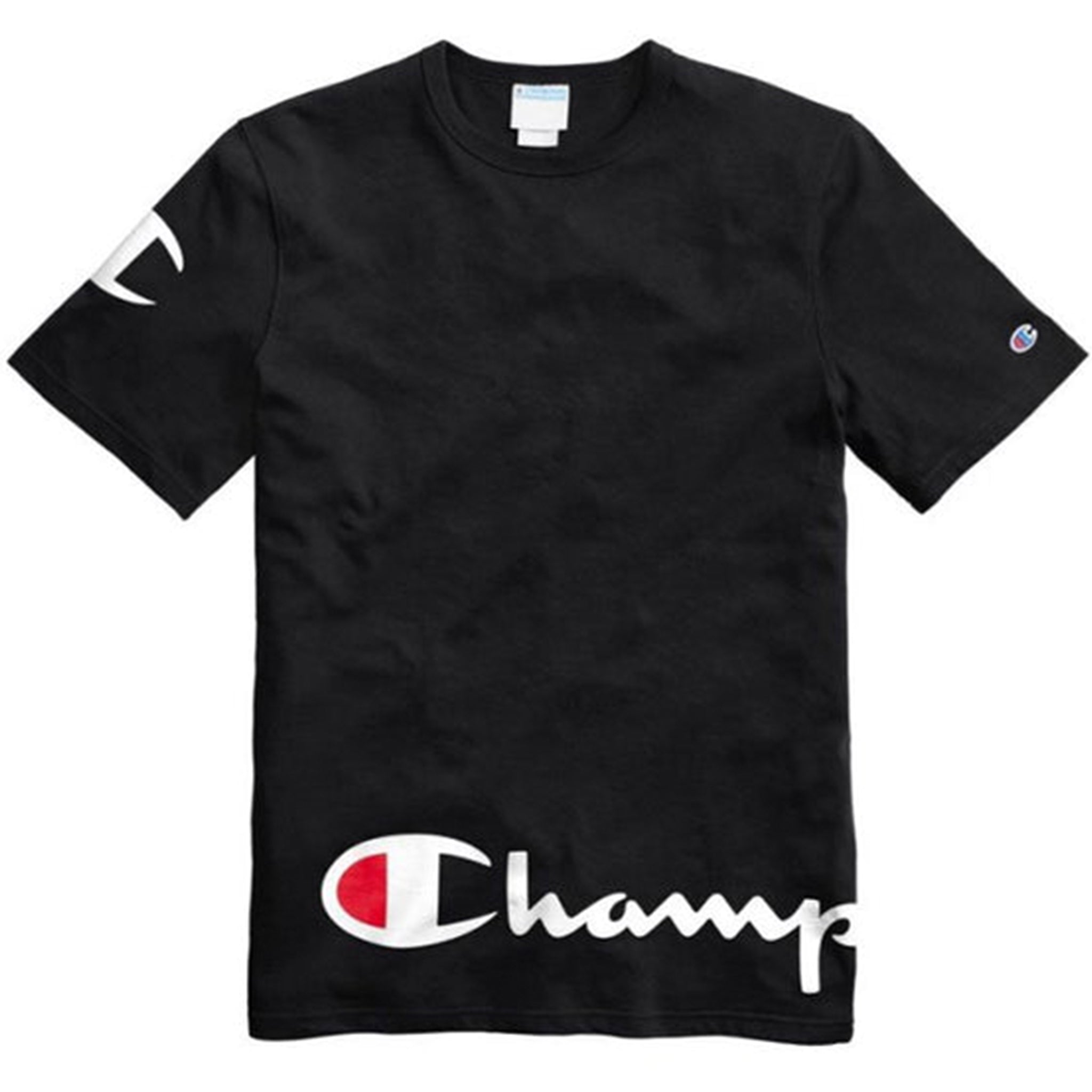 Heritage tee - wrap around logo (Black) – Capsul