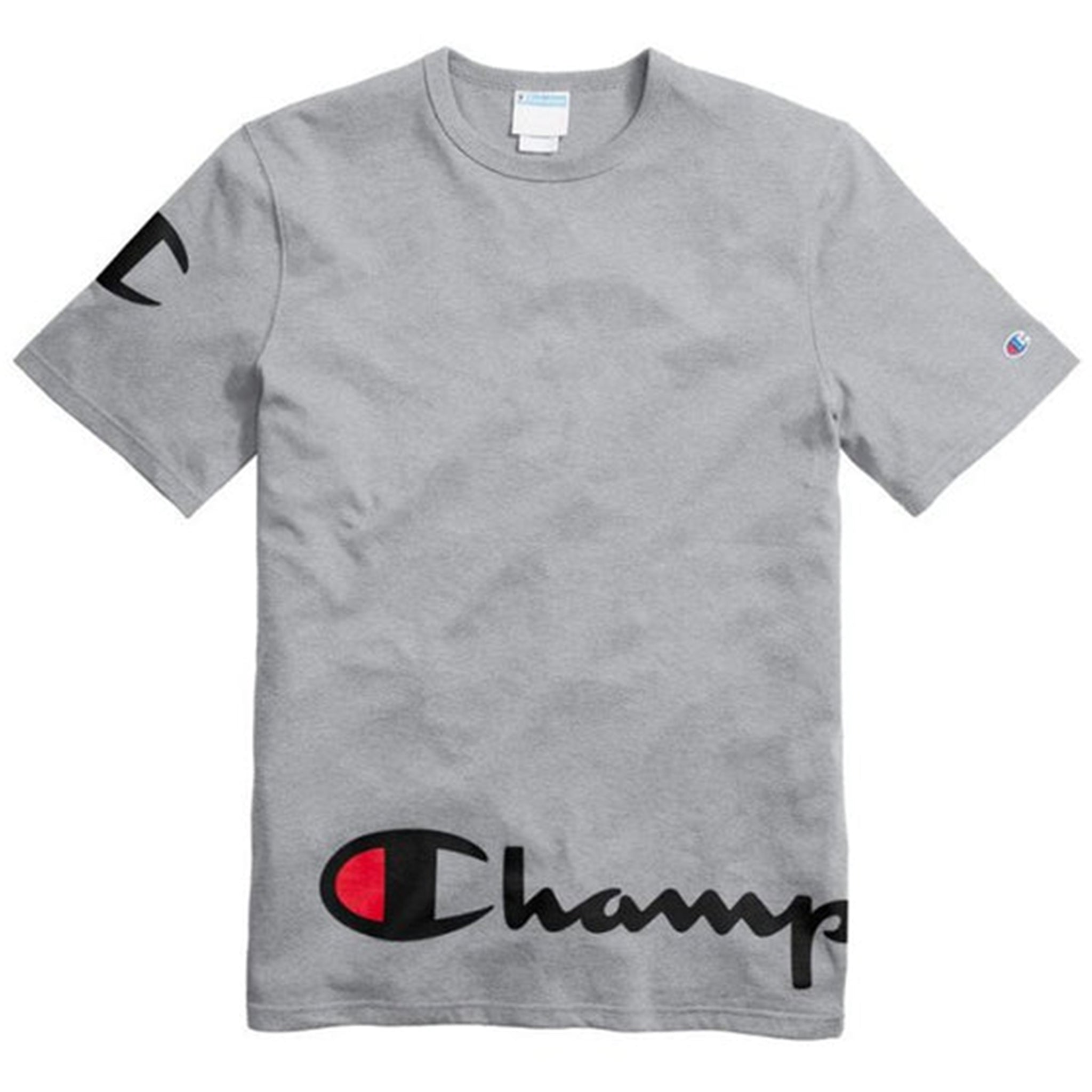 Heritage tee - wrap around logo (grey) – Capsul