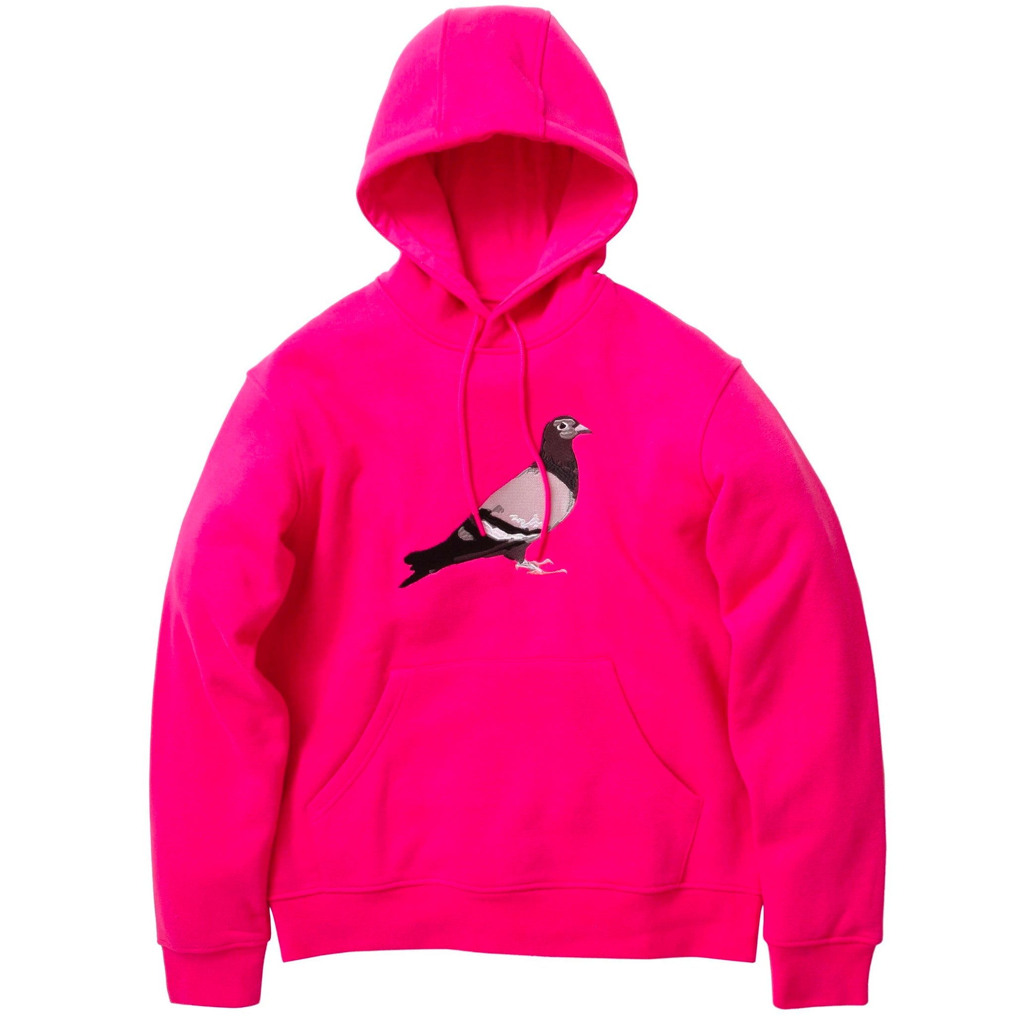Pigeon Logo Hoodie (Ruby Red) – Capsul