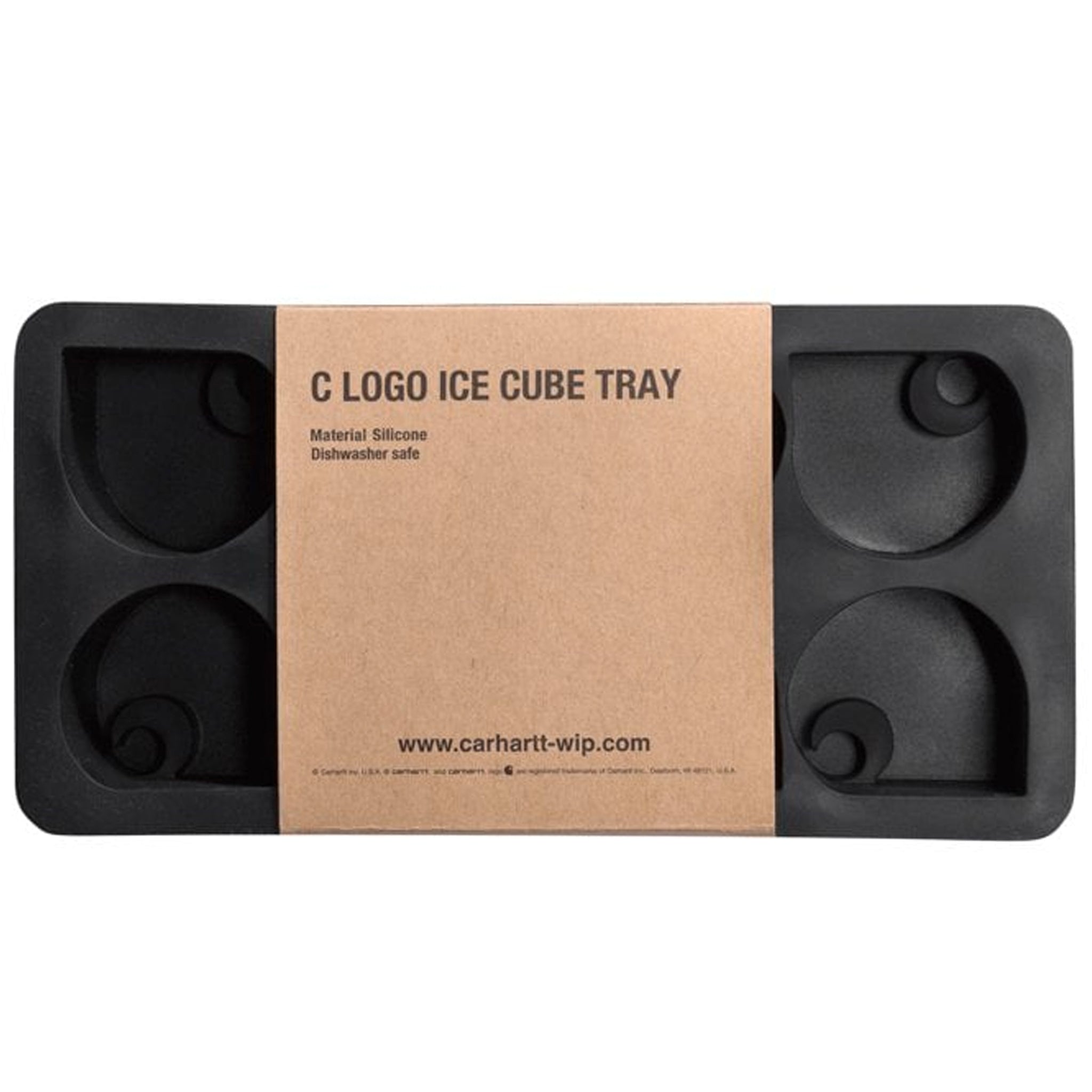 C Logo Ice Cube Tray (Black) – Capsul