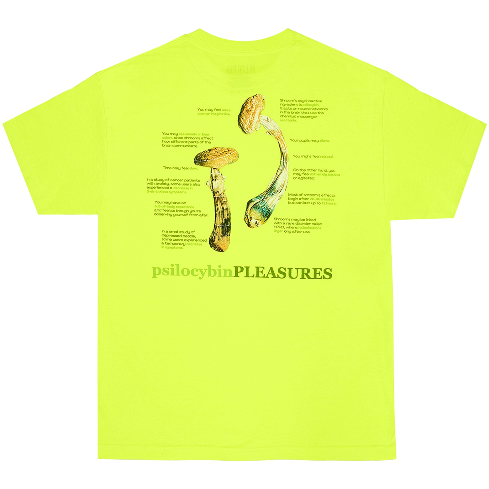 Psilocybin Tee (Safety Green) – Capsul